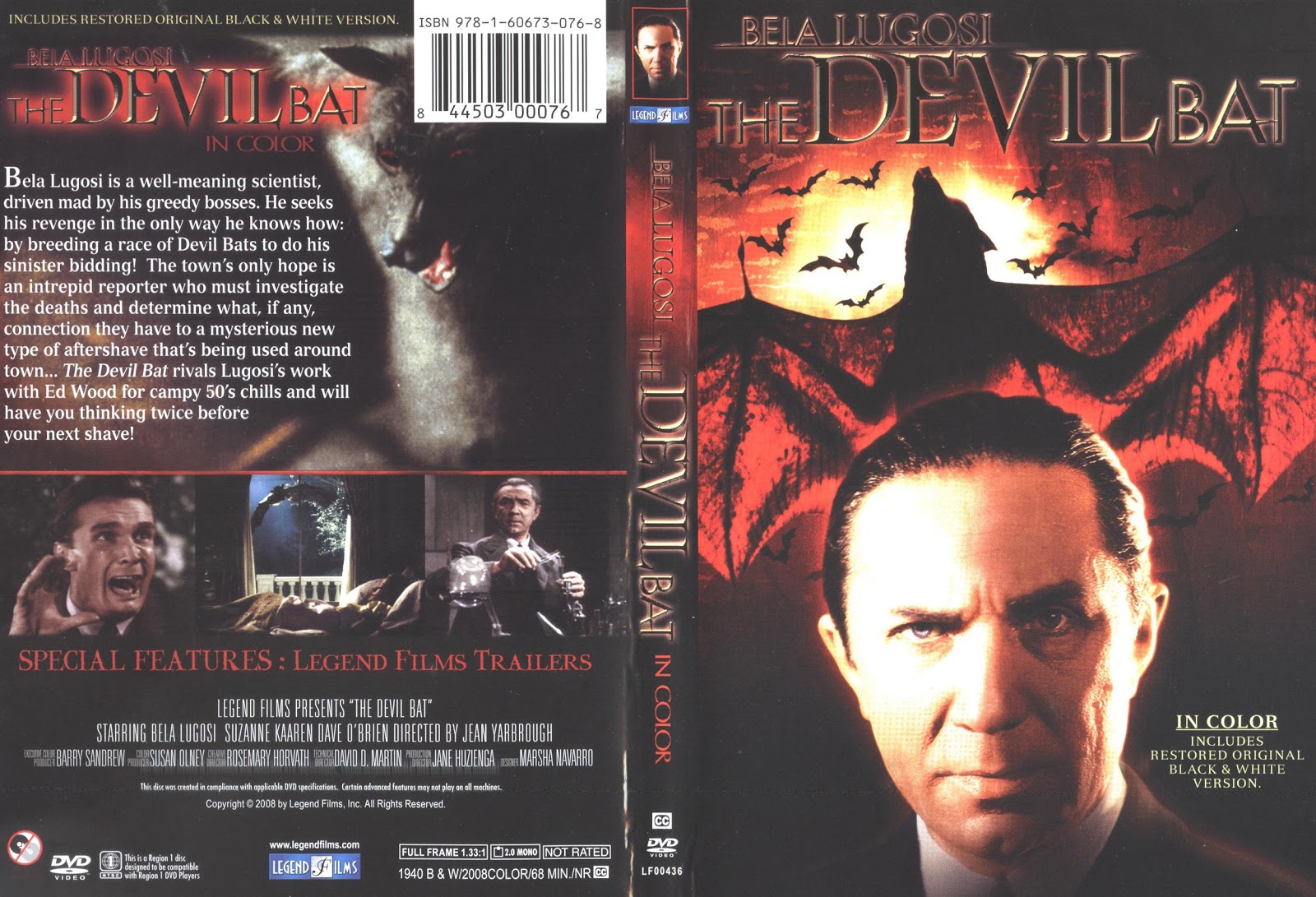 SPACE MONSTER: THE DEVIL BAT aka O MORCEGO DIABÓLICO - 1940